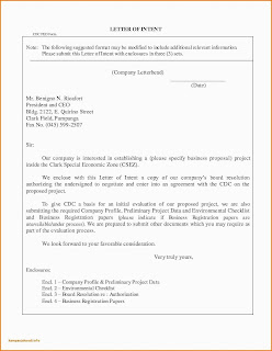 Business Letter Format Sample With Enclosure - Birthday Letter