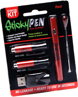 My Portable Vaporizer Reviews: Sticky Pen Wax Burner Review - by Kory Ervin