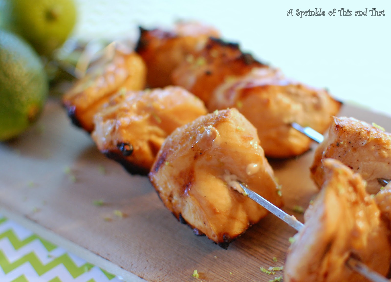 A Sprinkle of This and That: Grilled Key Lime Chicken
