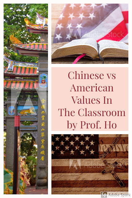 Yvonne's Tips for Teachers: Post 379: Main American Values vs Chinese ...