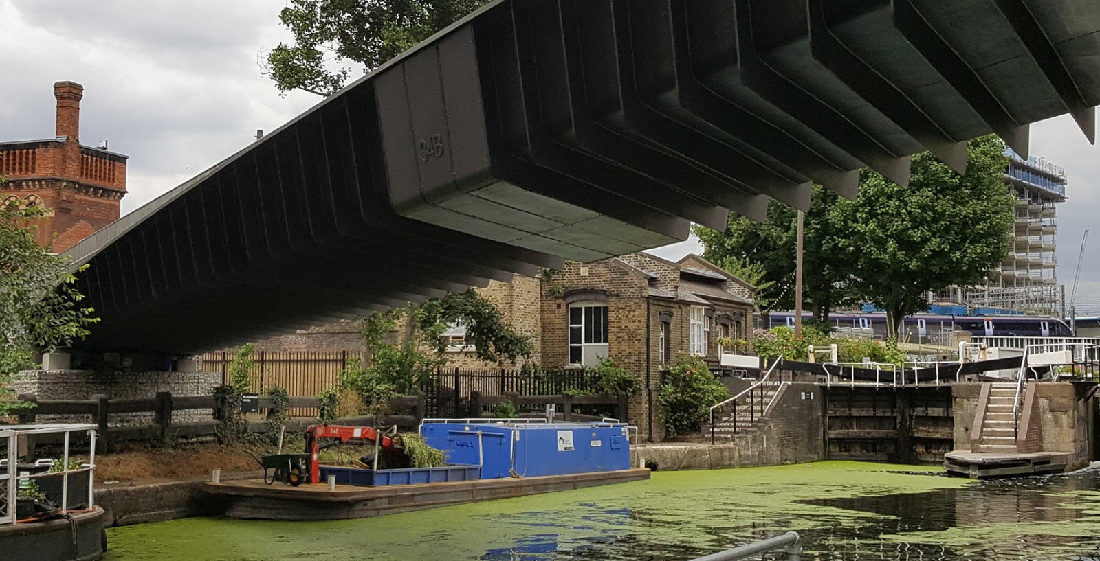 The Happy Pontist: London Bridges: 49. Somers Town Bridge