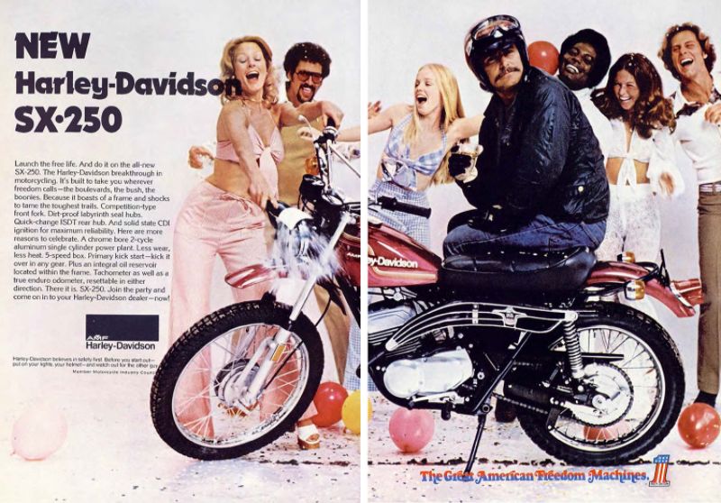 26 Vintage Motorcycle Ads From the Seventies ~ Vintage Everyday