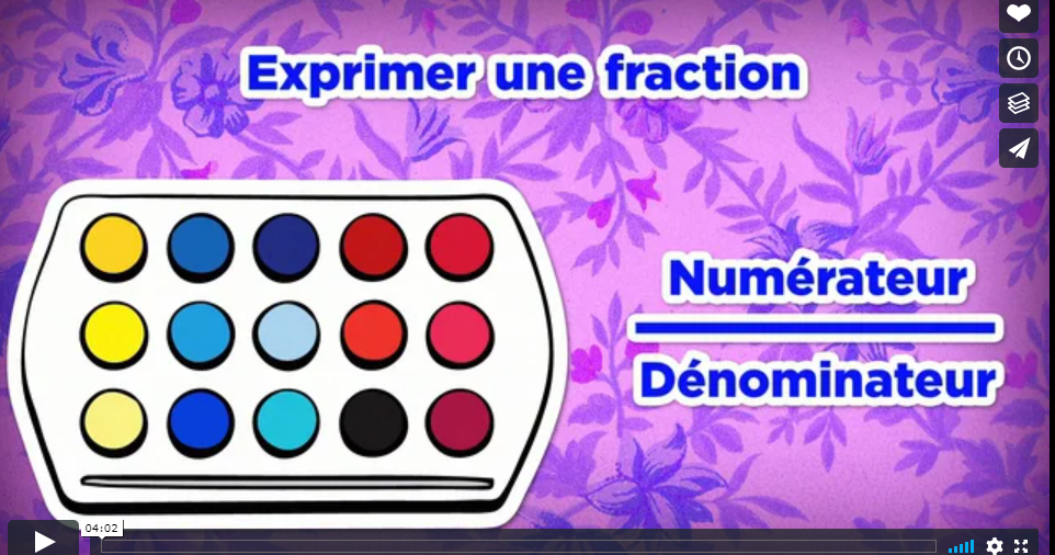 math: Fractions d'une collection