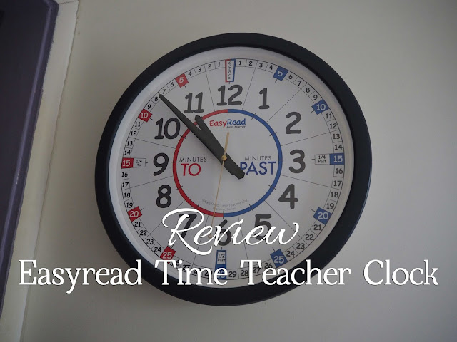 Review | Easyread Time Teacher Clock | Life Behind The Purple Door