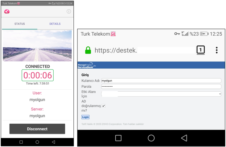 Deneyim: Check Point Mobil (Capsule) ile VPN bağlantısı