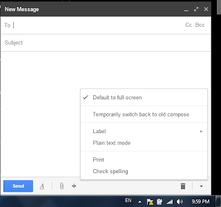 How to Open Full Screen Compose Box in Gmail as Default ~ RBIGovernor