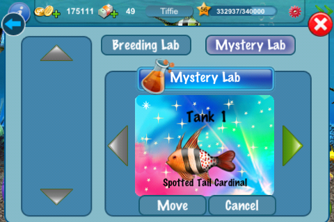 Tap Fish Fan: Beat Mystery Lab to win Breeding Trophies