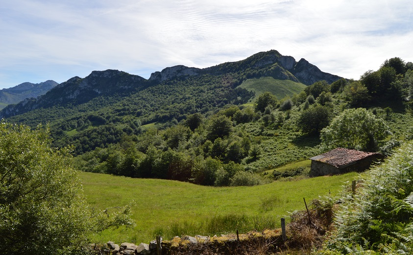 Andanzas con Josua: ERMITA DE ARCENORIO DESDE LES BEDULES.