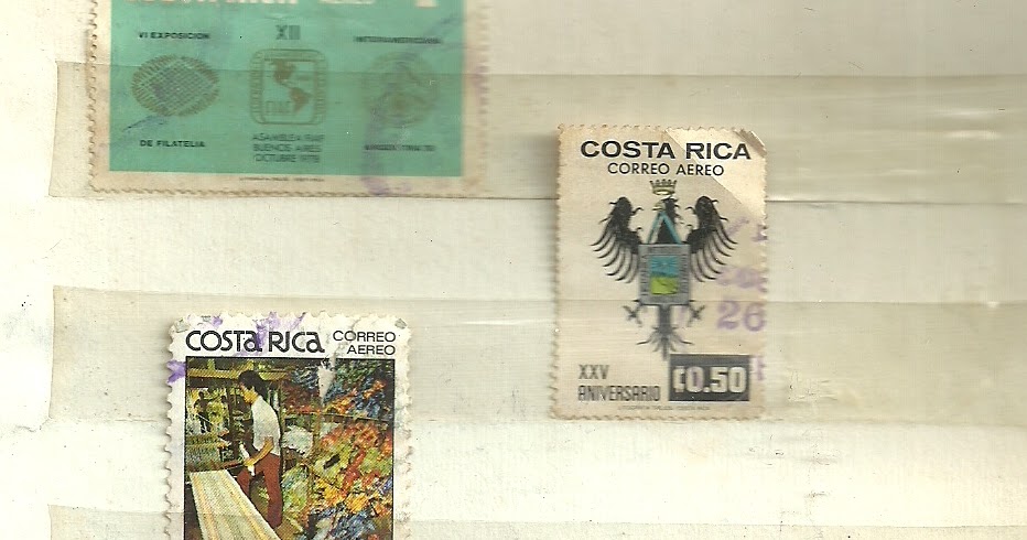 NUMISMÁTICA Y FILATELIA .: SELLOS DE COSTA RICA