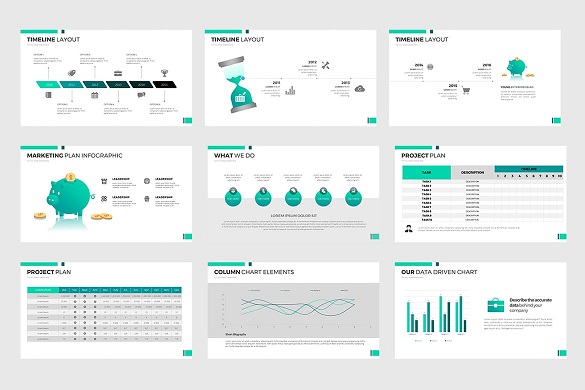 Report Powerpoint and Keynote Presentation