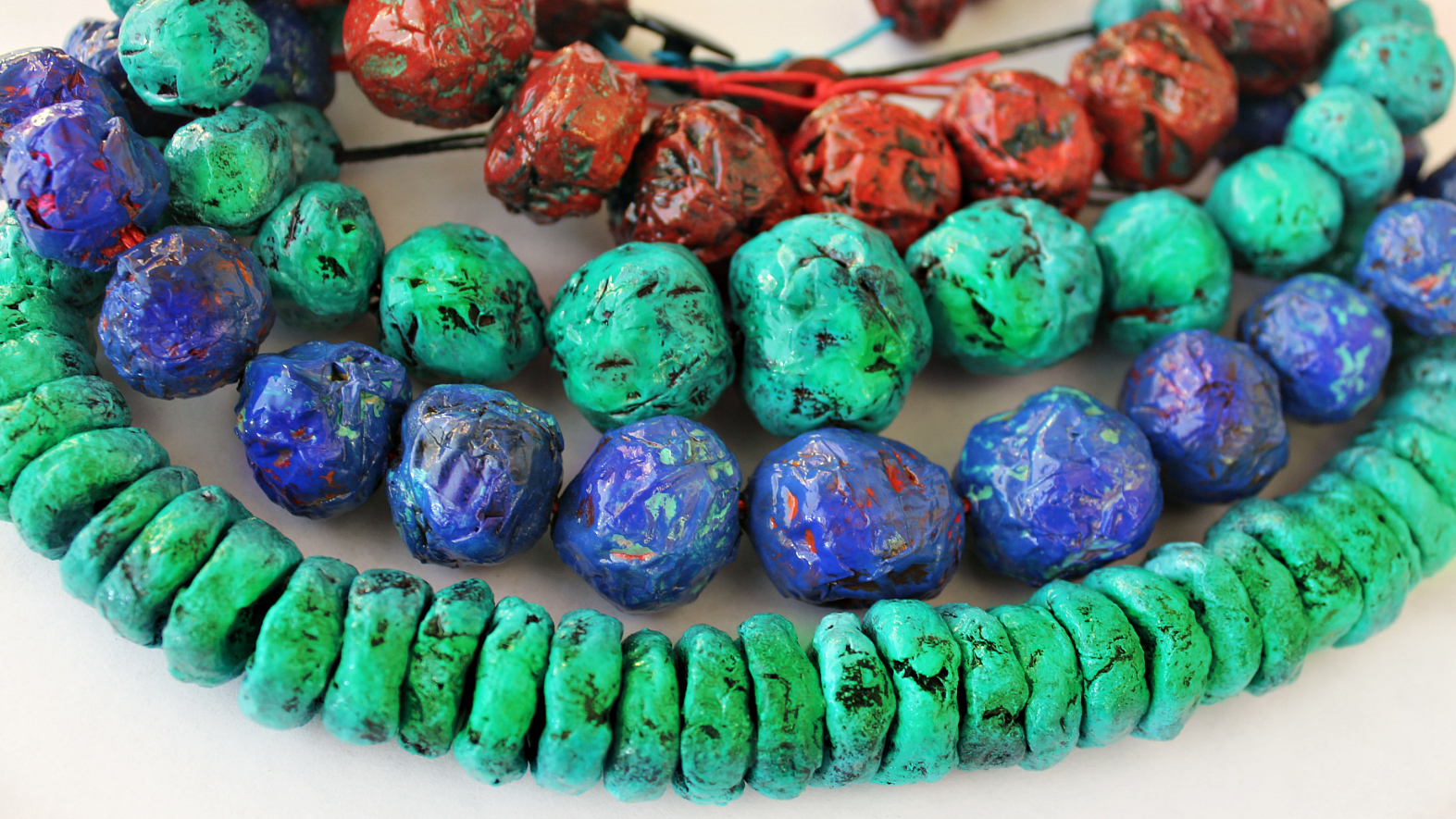 Mark Montano The Easiest Paper Beads Upcycled DIY Mark Montano The Easiest Paper Beads Upcycled DIY