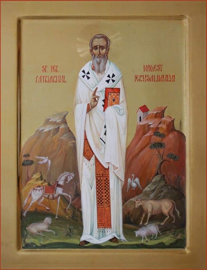 Full of Grace and Truth: St. Modestos Bishop of Jerusalem