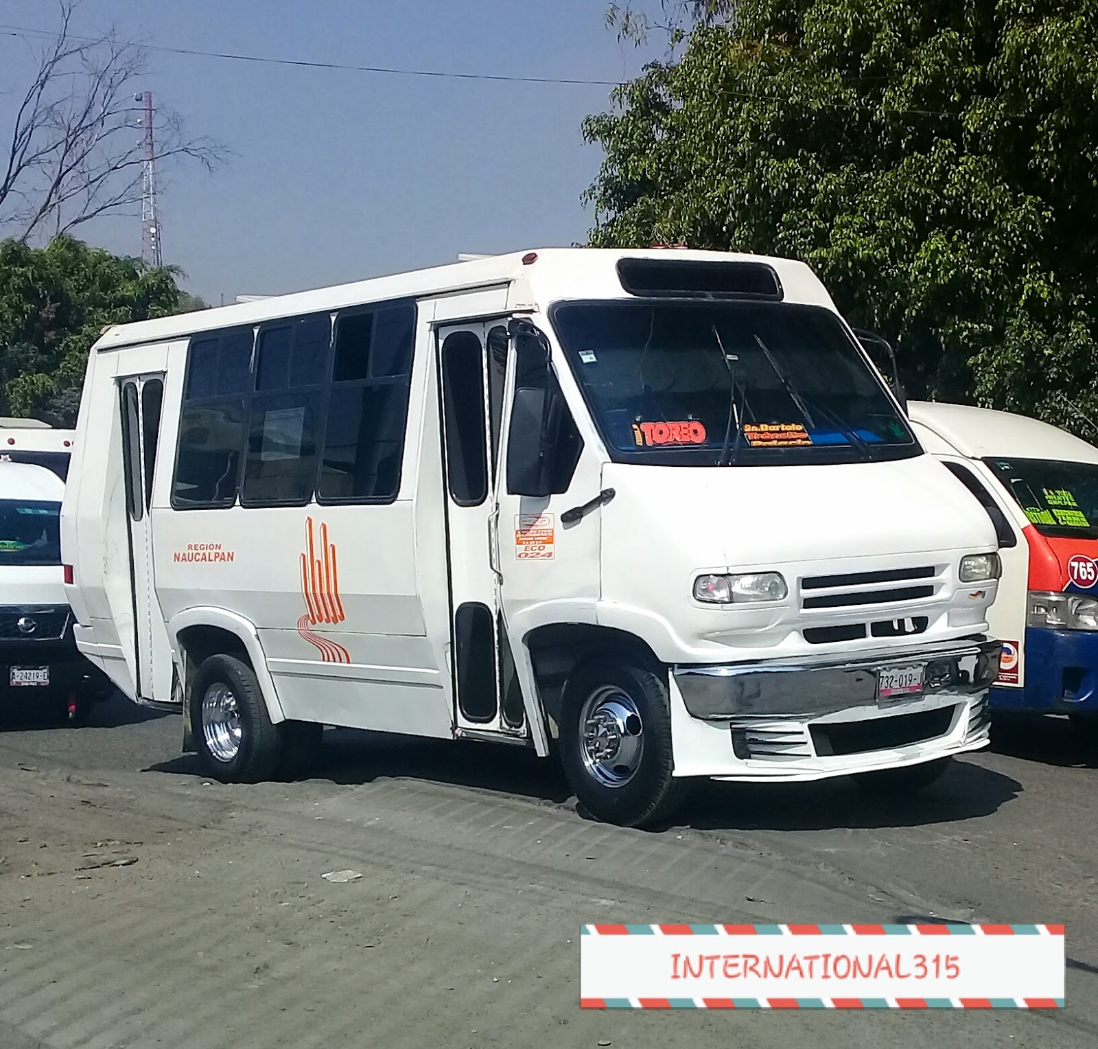 International315.: Microbuses del Estado de México.