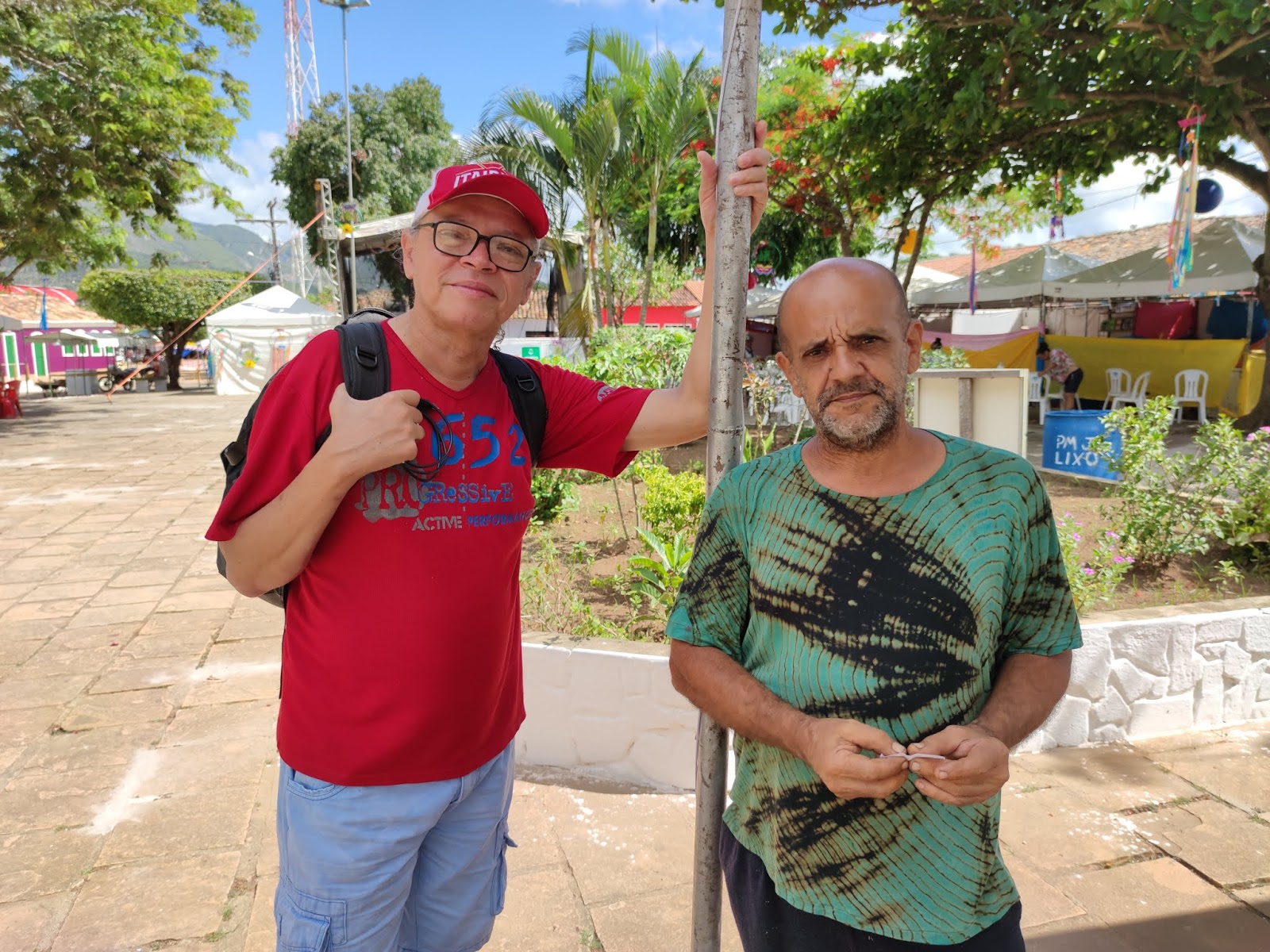 Domingos Sávio e Cícero Matos em Itaitu de Jacobina