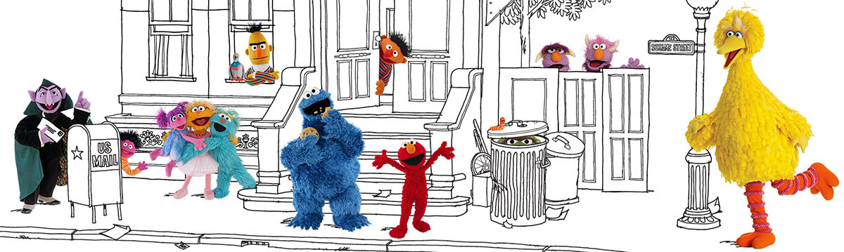 Diana Leto Designs: Sesame Street Company Wall Graphics