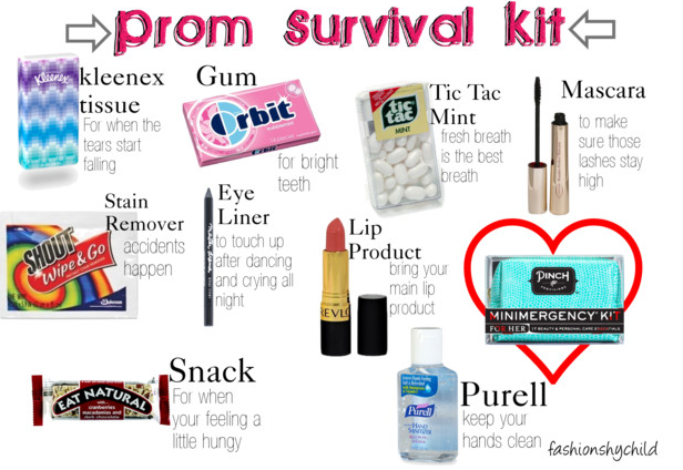 Prom Survival Kit - FashionShyChild