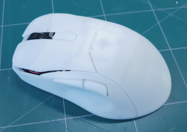 Custom 3D Printed mouse ver 2 Prototype