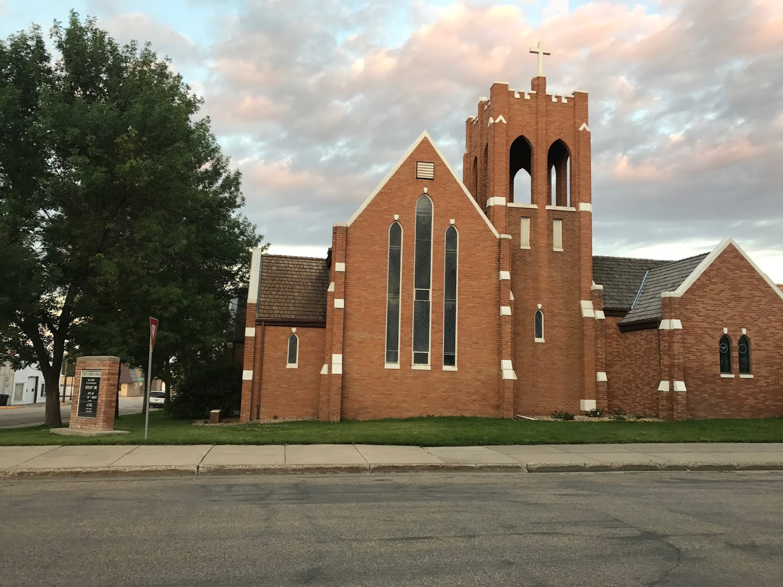 Churches of the West: First Lutheran Church, Watford City, North Dakota.