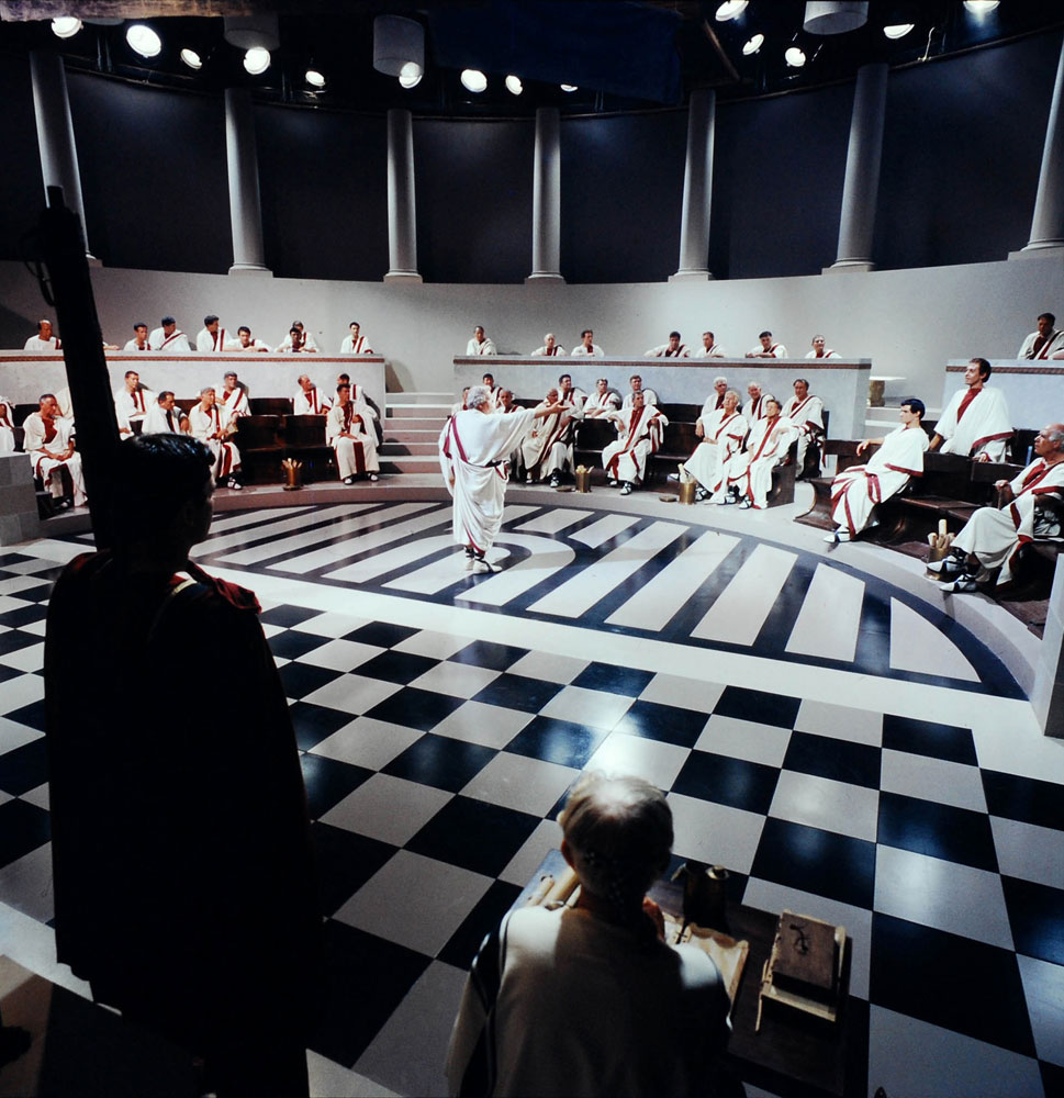 Color Behind-the-Scenes Photos From the Making of 'Spartacus' ~ Vintage ...