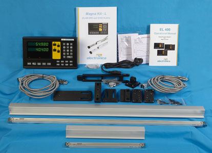 Kits with EL400 and S1S2 Open type magnetic encoder Lathe Kits