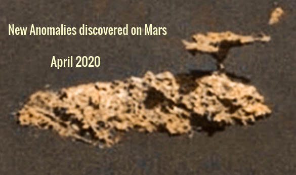 Space Anomalies: New anomalies discovered on Mars, April 2020