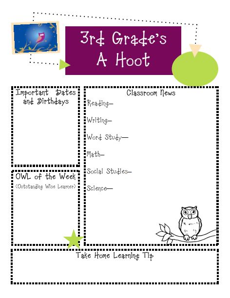 New Classroom Theme ..... OWLS