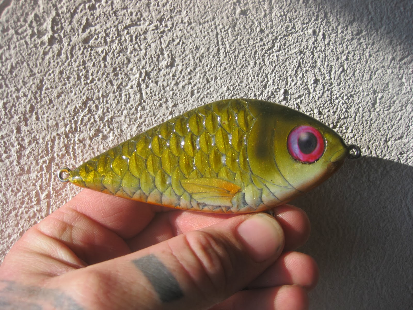 Psybolo Homemade Fishing Lures: Some Solarfall inspired Paint jobs