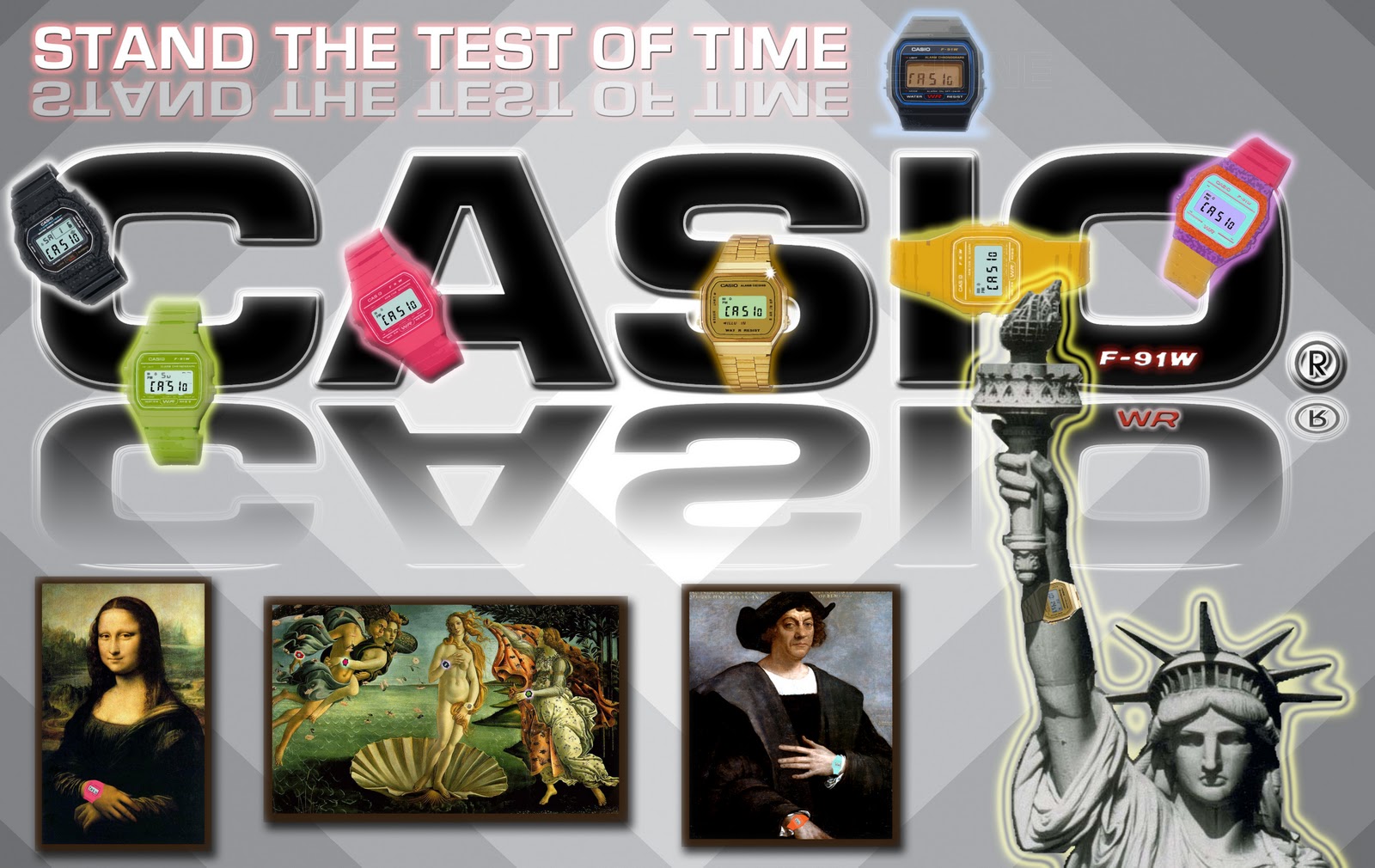 Tsimp's Blog: Casio Promotional Posters