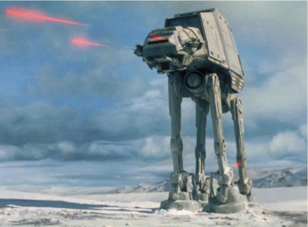 Giblets: US Military had AT-AT before George Lucas.