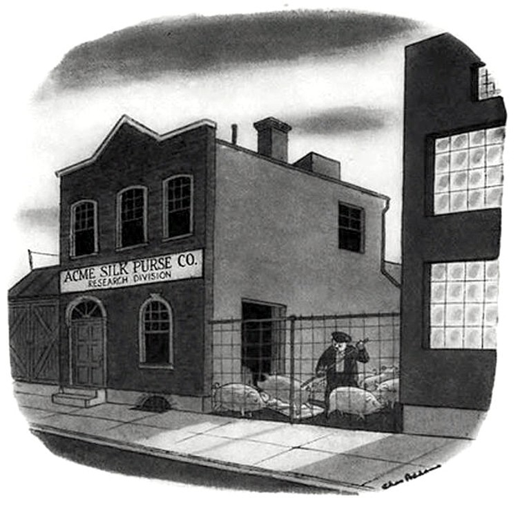 Hairy Green Eyeball 3: Chas Addams early 1950s