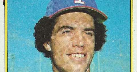 Texas Rangers Cards: 1980 Topps - Dave Roberts.