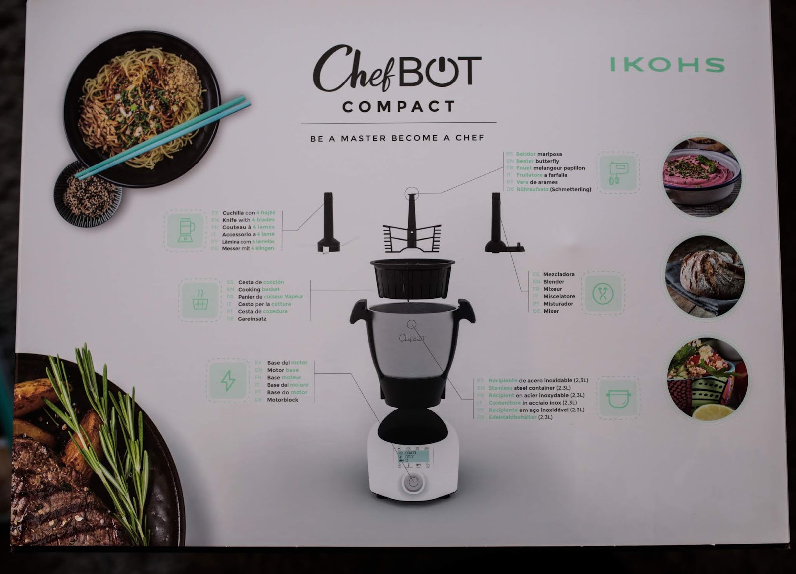 IKOHS PRODUCTS & CHEFBOT KITCHEN ROBOT MACHINE REVIEW