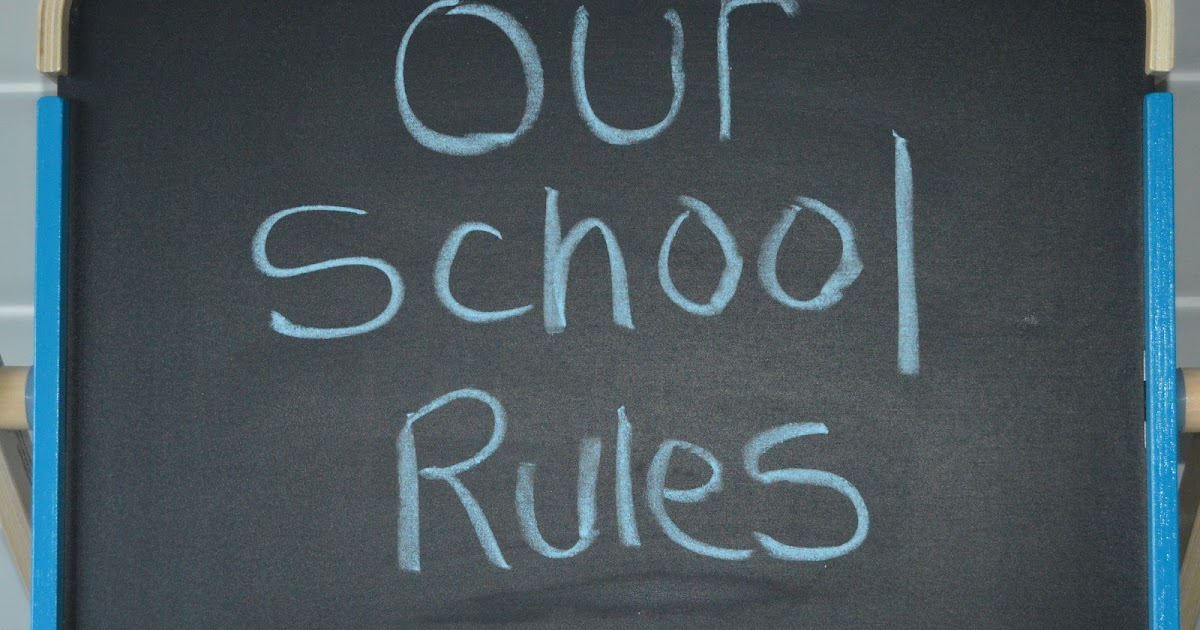 Playdays and Runways: Teaching Your Kids to Respect The School Rules | AD