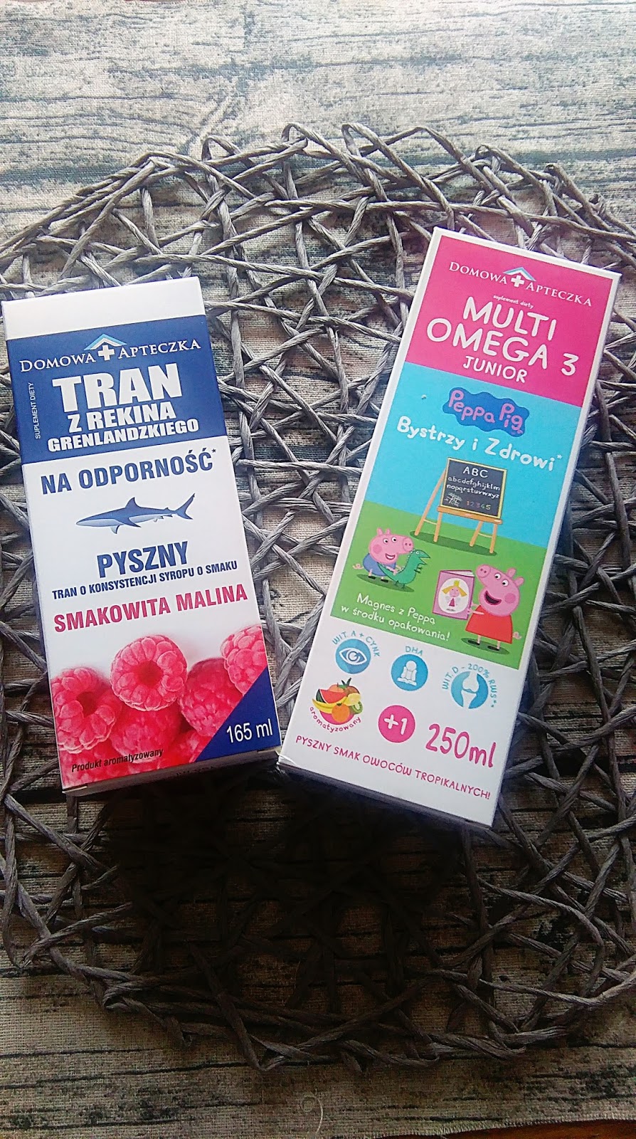 Domowa Apteczka -Multi Omega 3 Junior ,Tran Z Rekina Grenlandzkiego ...