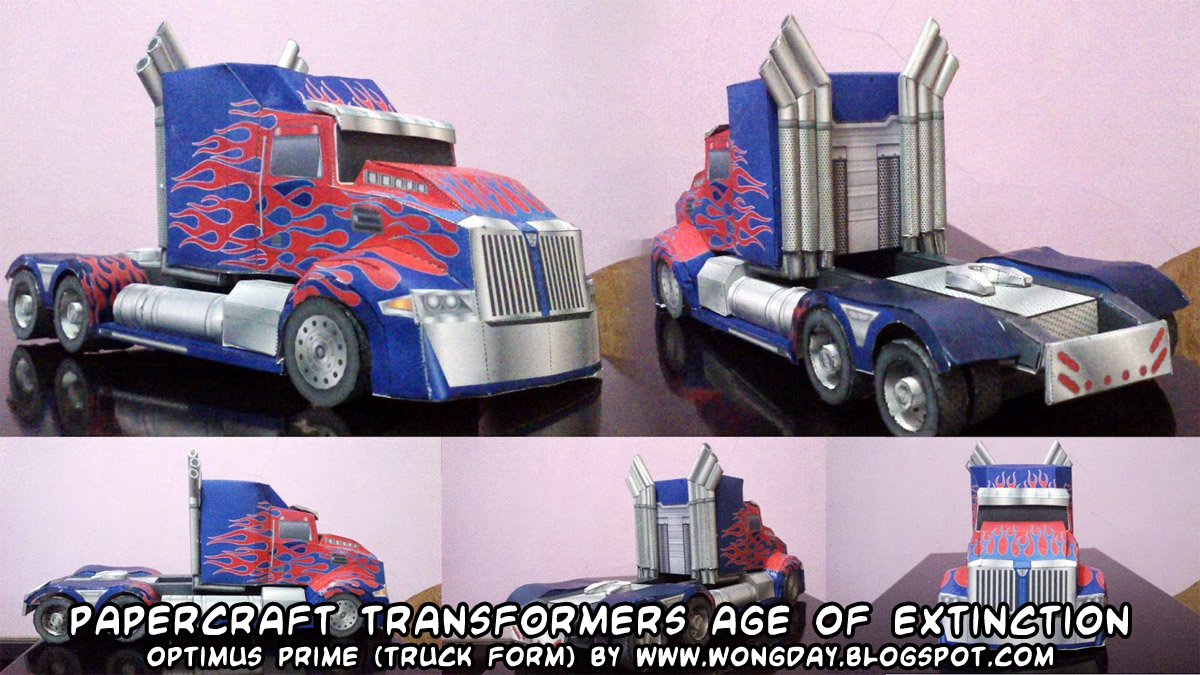 PaperCraft: Transformer Papercraft Templates