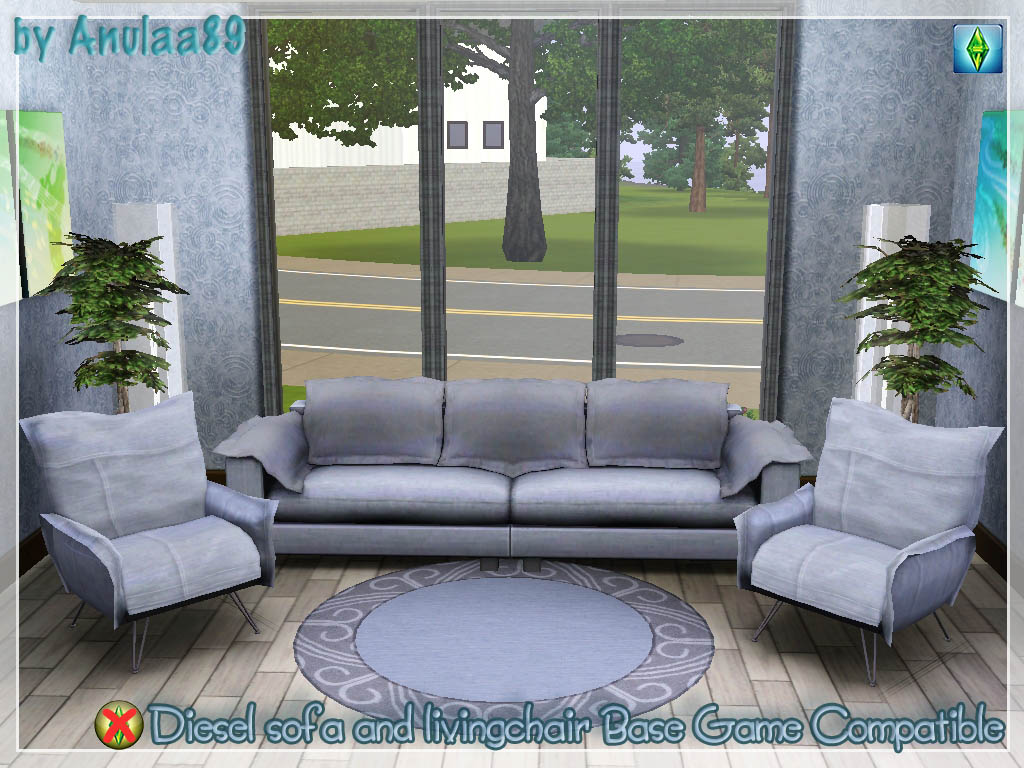 Diesel livingroom comfort objects Base Game compatible ~ Anulaa89 ...