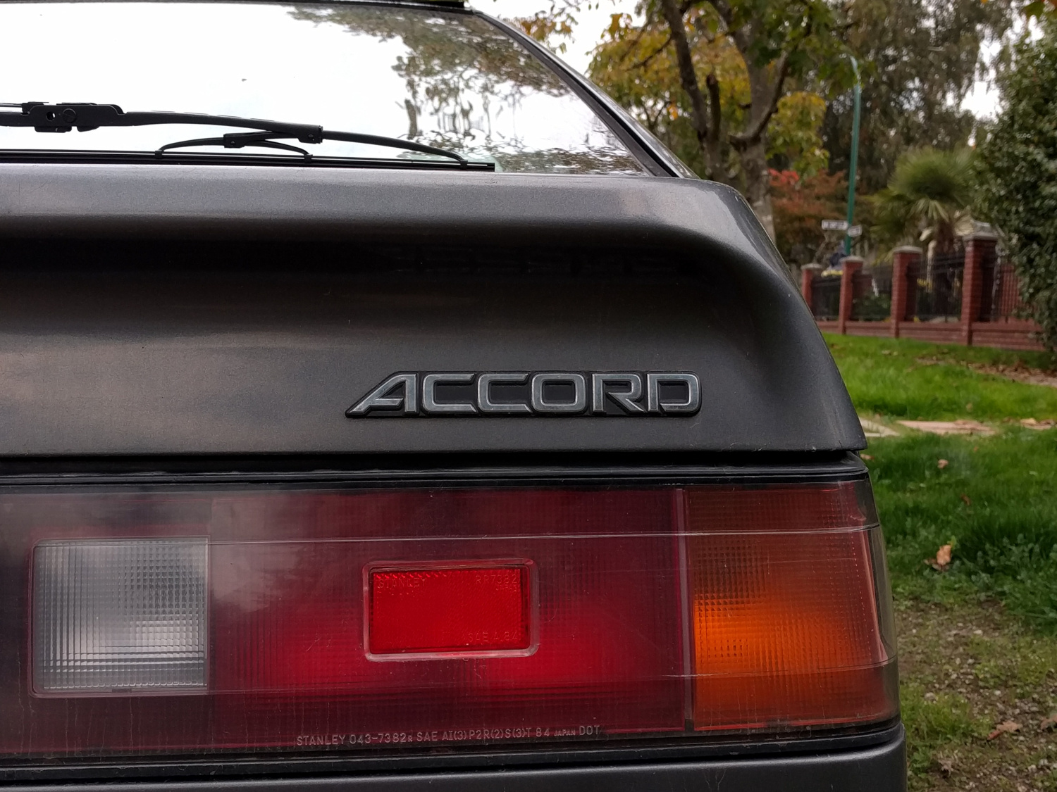 Old Parked Cars Vancouver: 1989 Honda Accord S Hatchback