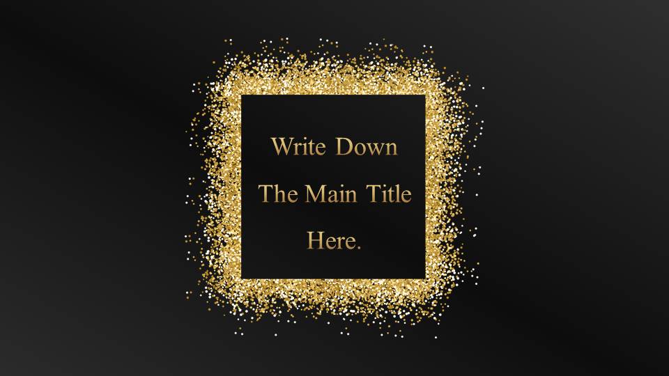 고급스러운 골드 PPT 무료 템플릿 [Luxurious Gold Theme FREE POWERPOINT TEMPLATE ...