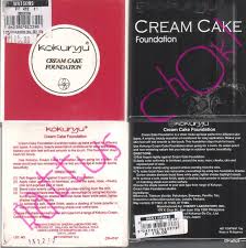 FACE: Kokuryu Cream Cake Foundation (Old and New Version) | Lady Rattus ...