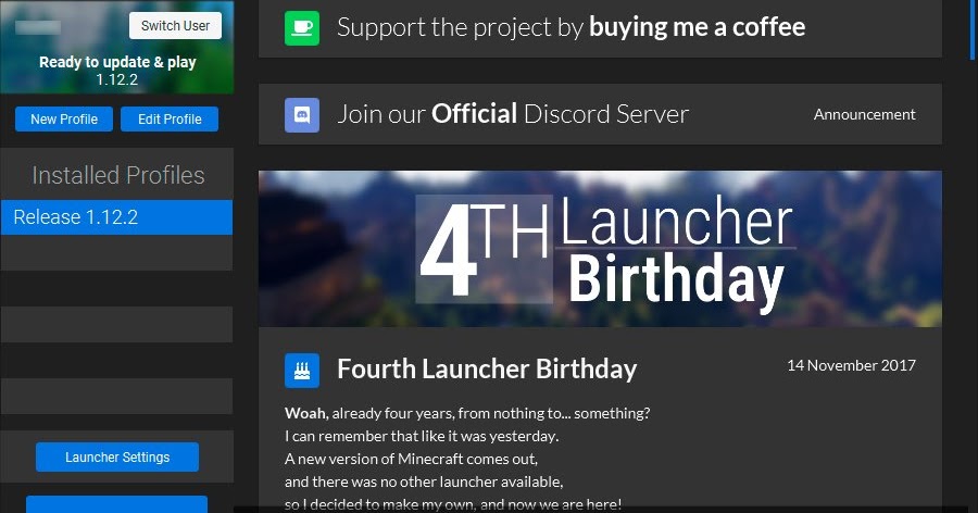 Sklauncher The Minecraft Launcher