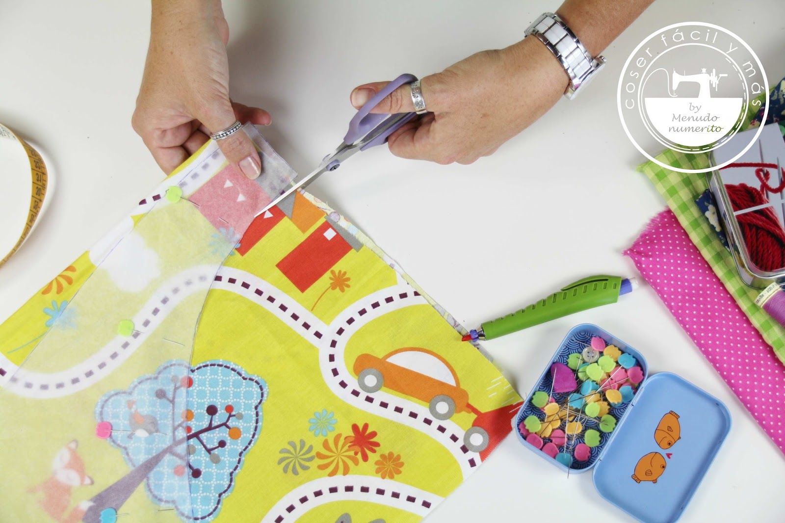 Qué es el hilo de la tela y cómo cortar un patrón - El blog de Coser ...