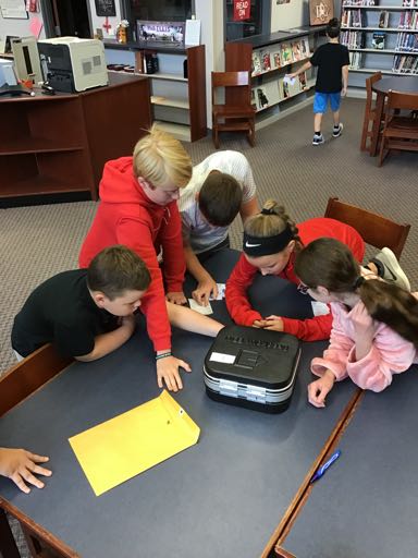 DCG Middle School Library: Library Breakout!