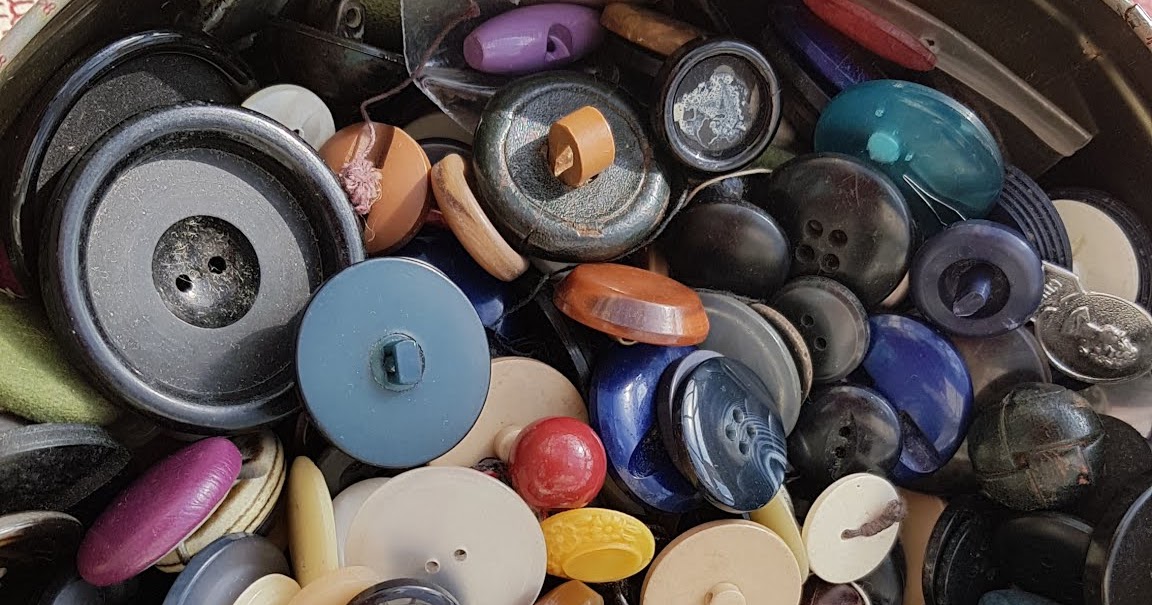 Rummaging Through The Button Box