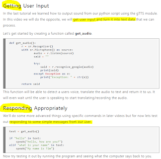 [Tech With Tim] Python Voice Assistant Tutorial #2 - Getting Microphone ...