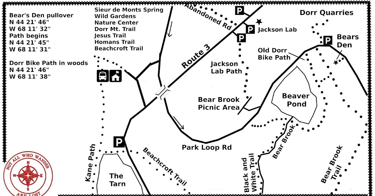 ABANDONED TRAILS OF ACADIA NATIONAL PARK: THE BEAR BROOK QUARRY