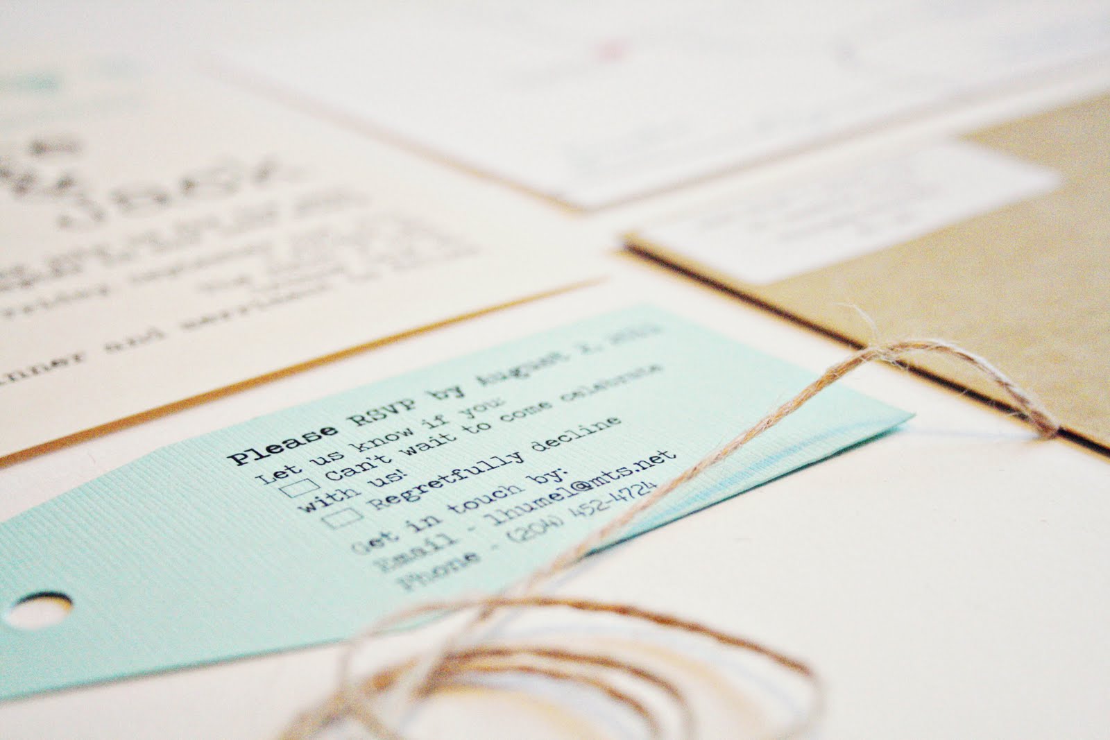 Lather. Write. Repeat.: The Wedding Invitations!