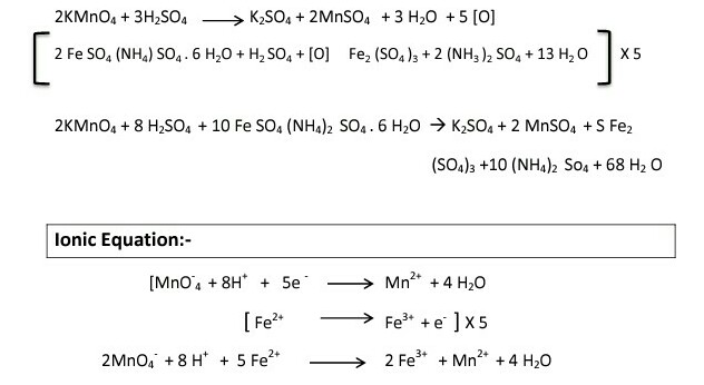 To determine the Molarity of KMnO4 solution by titrating it against a ...