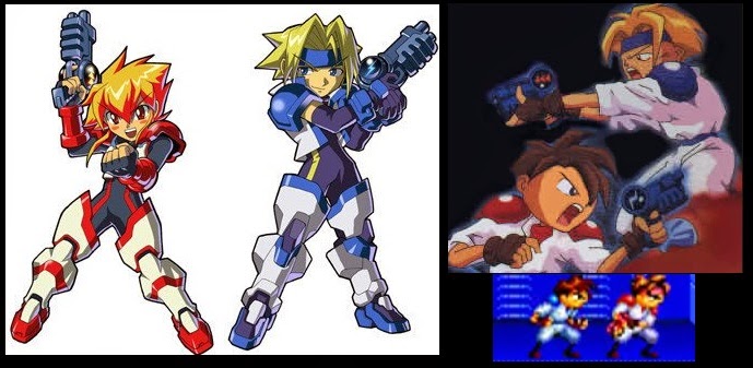 Meu QI Abaixo de Zero: Game do Dia: Gunstar Heroes
