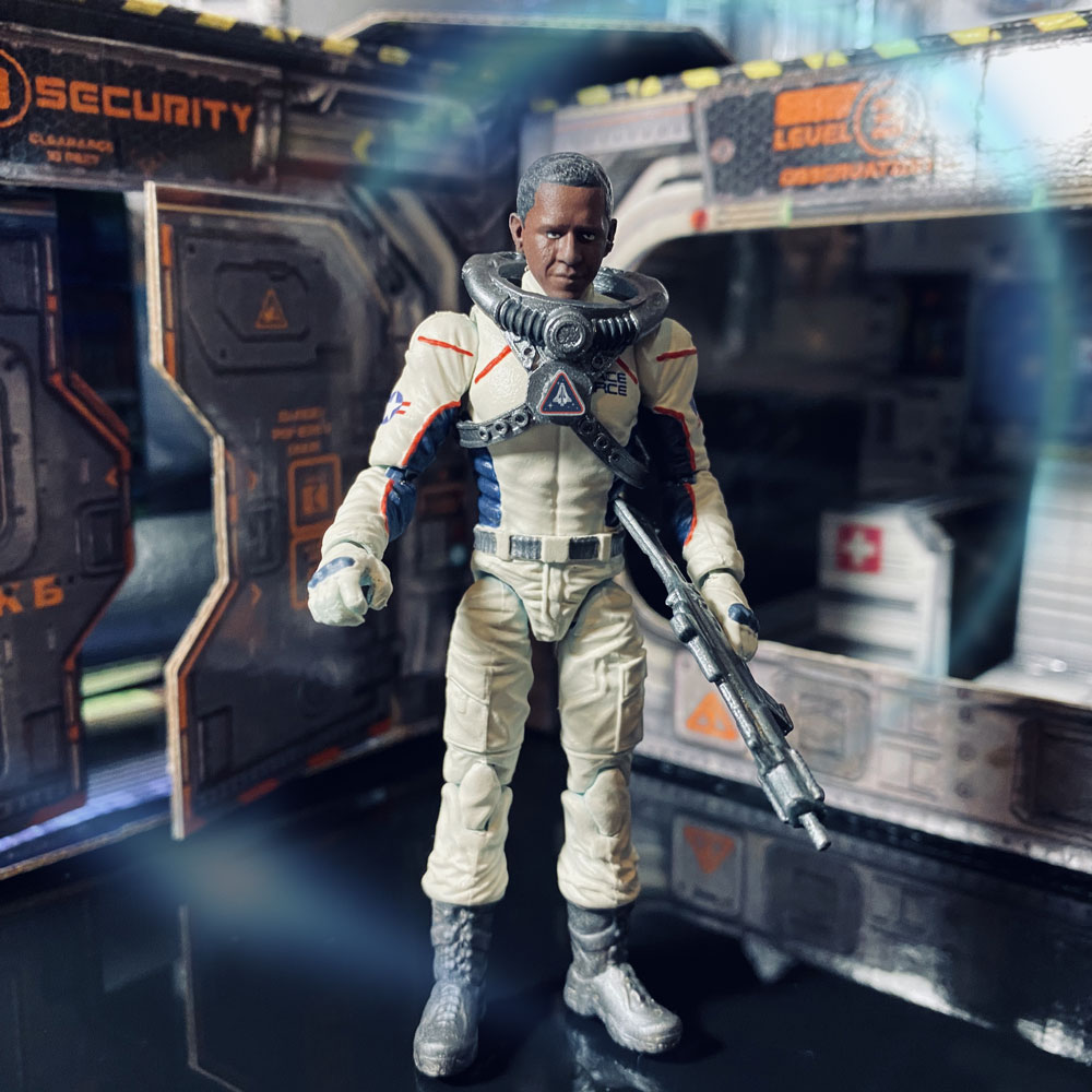 "United States Space Force" Action Figures from Amazo Toys on Kickstarter
