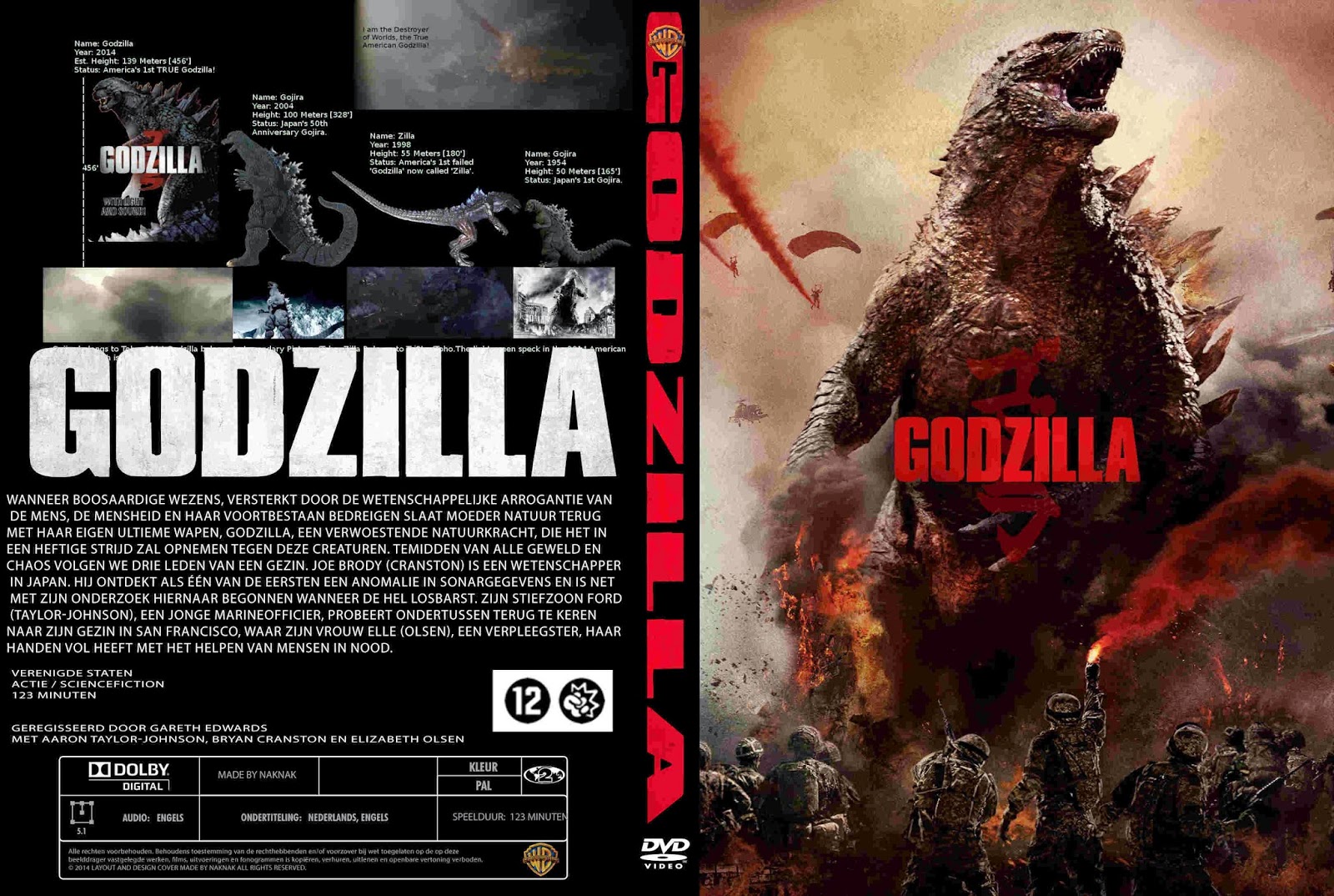Capa Do Dvd Godzilla 1954